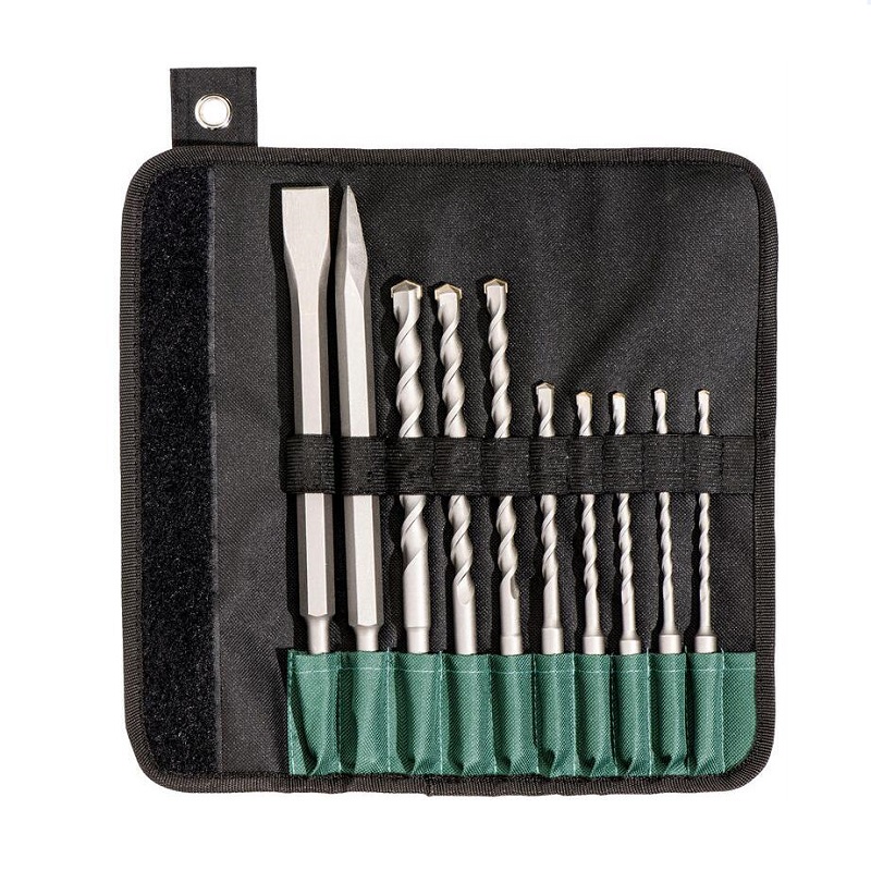 10 Piece SDS Plus Masonry Drilling Bits & Fitting Steel Set from China ...