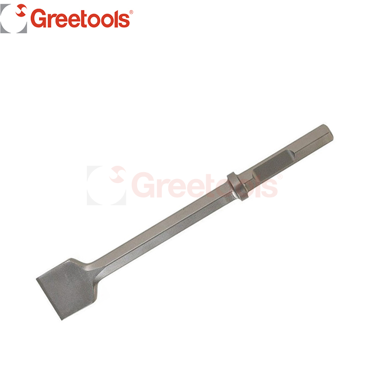 Hex Shank 28mm Pneumatic Wide Scaling Chisel from China manufacturer ...